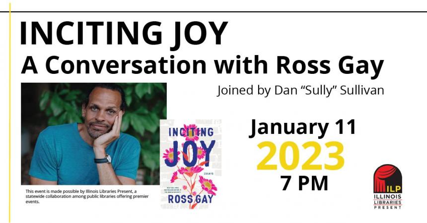 Inciting Joy: A Conversation with Ross Gay | Rockford, IL | Rockford Buzz